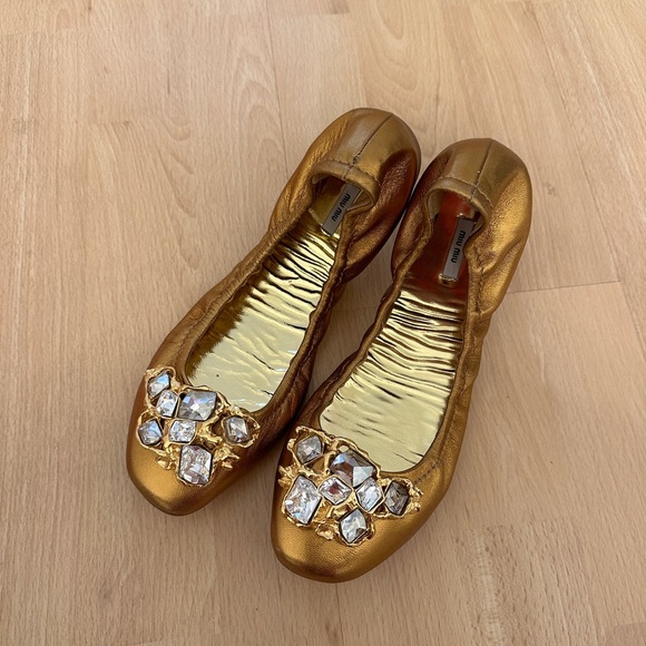 Miu Miu | Shoes | New Miu Miu Ballet Flats | Poshmark